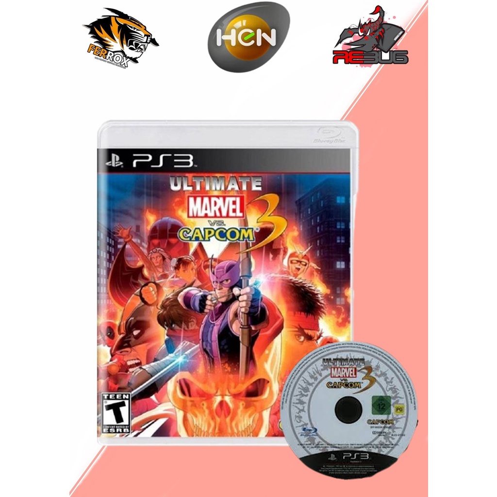MARVEL vs CAPCOM 3 PS3 (HEN OU CFW) | Shopee Brasil