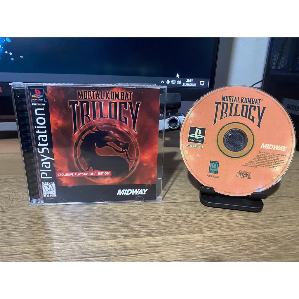 Mortal Kombat Trilogy para PS1 | Shopee Brasil