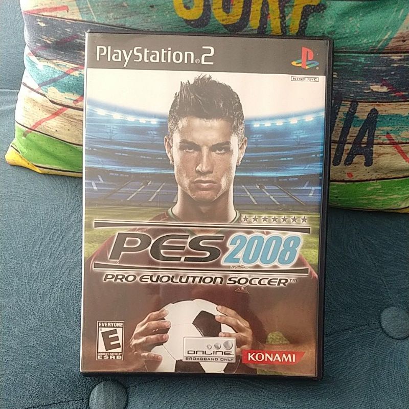 Jogo original ps2 pes 2008 + Brinde surpresa | Shopee Brasil