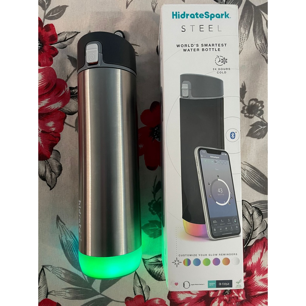 Hidrate Spark 3 Smart Water Bottle - Pronta Entrega Com Nf - Escorrega ...