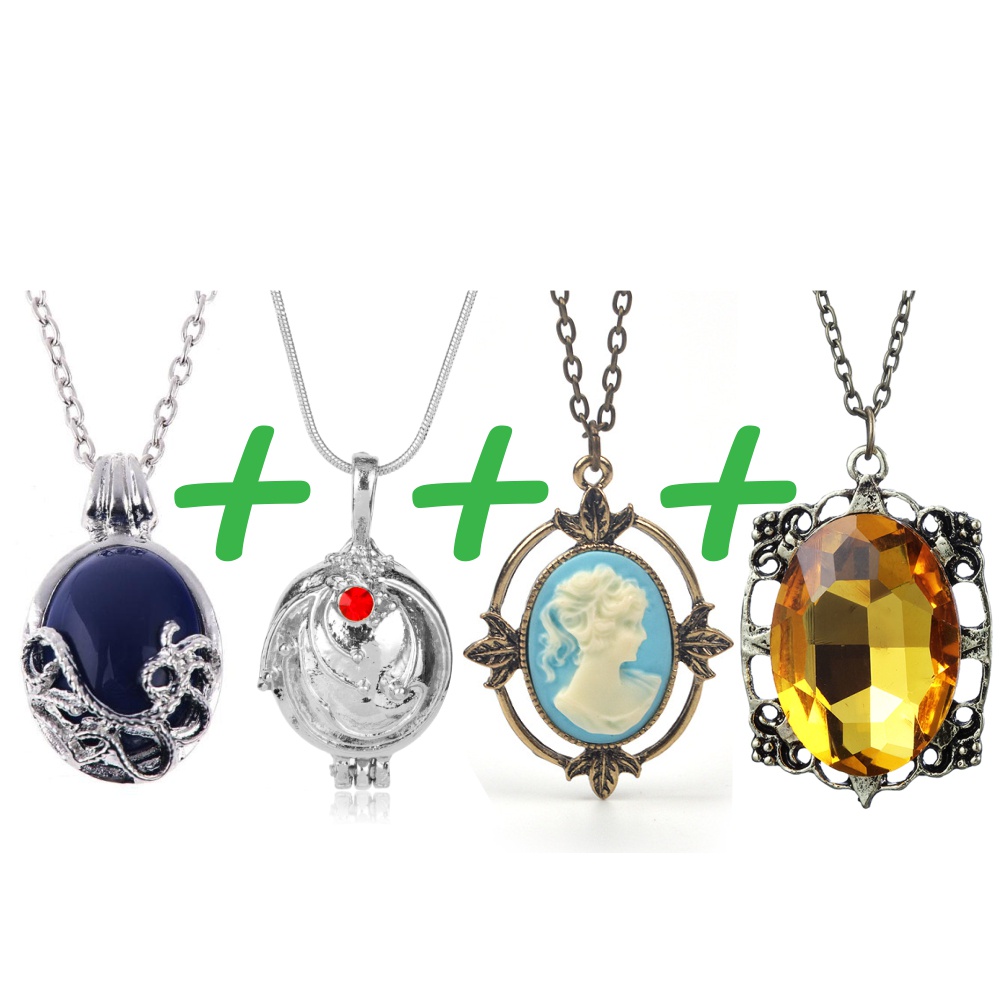 Kit Colar Vampire Diaries Katherine Pierce + Elena Gilbert-Salvatore ...