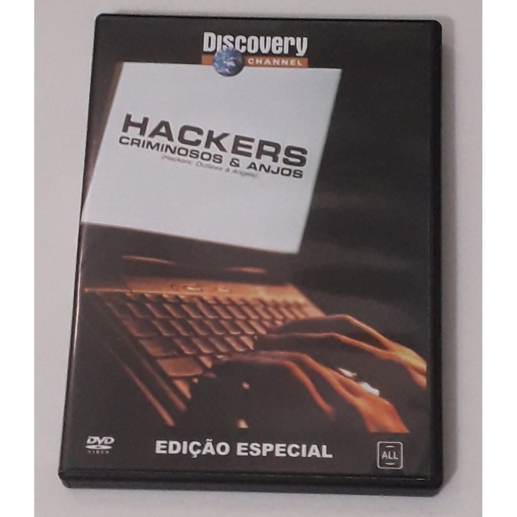 Discovery - Hackers : criminosos e anjos ( Dvd original ) | Shopee Brasil