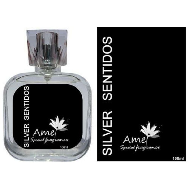 perfume Silver sentidos | Shopee Brasil