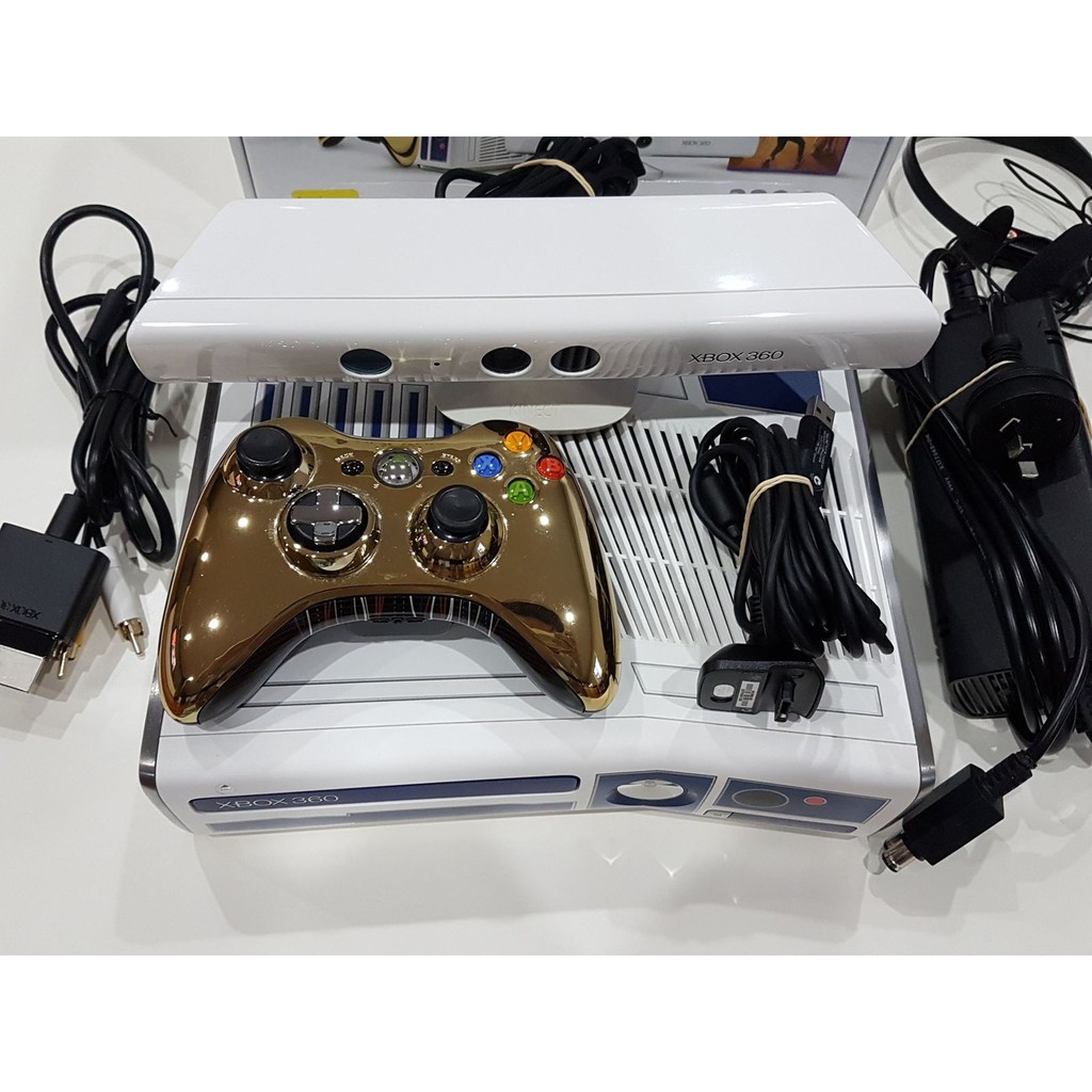 Novo em folha Console Xbox 360 Kinect Star Wars Limited Edition 320GB ...