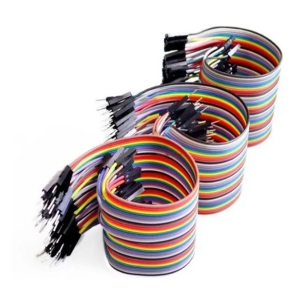 Kit Cabo Jumper Mxm + Mxf + Fxf 120 Unidades 30cm Arduino | Shopee Brasil