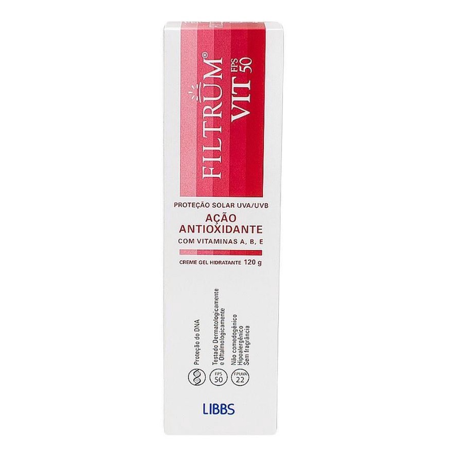 Protetor solar libbs filtrum vit fps 50 120G | Shopee Brasil