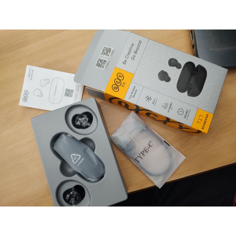 fone de ouvido bluetooth QCY T17 | Shopee Brasil
