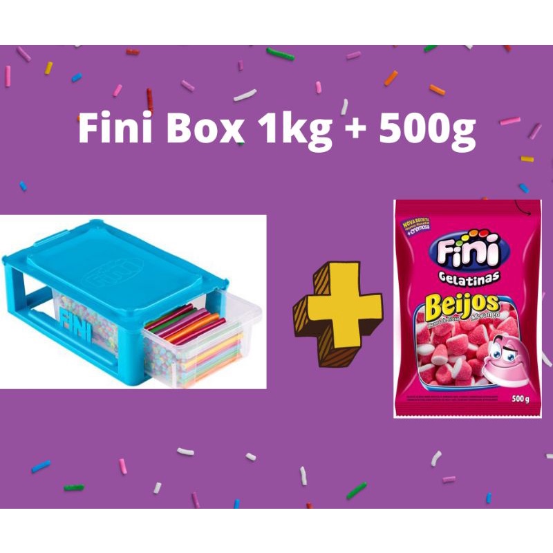 Fini Box 1kg + 500g | Shopee Brasil