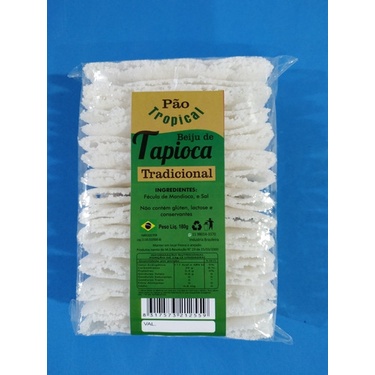 Beiju De Tapioca Tradicional 180G | Shopee Brasil