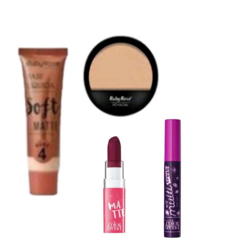 Kit Ruby Rose e Avon | Shopee Brasil