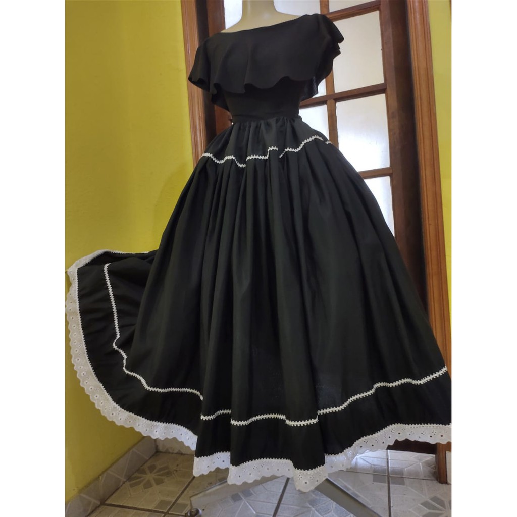 Saia Pombagira Preta Branca Almas Tata Mulambo Padilha Cemitério ...