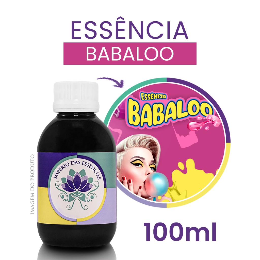 Essência Babaloo Concentrada para Aromatizadores e Cosméticos 100ml ...
