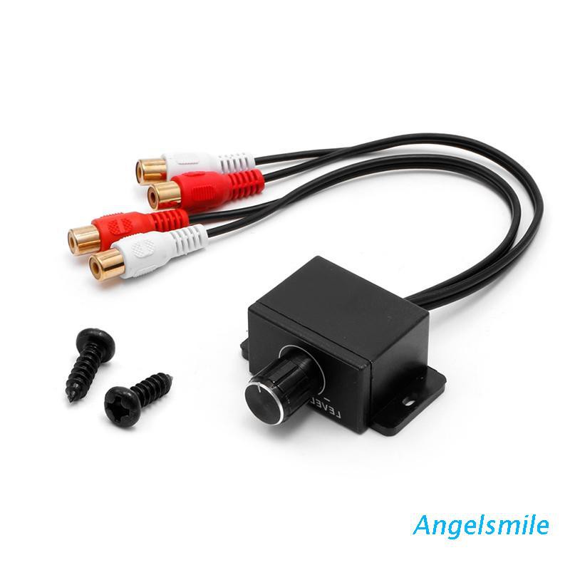 ANG Universal Car Audio Amplifier Bass RCA Level Remote Volume Control ...