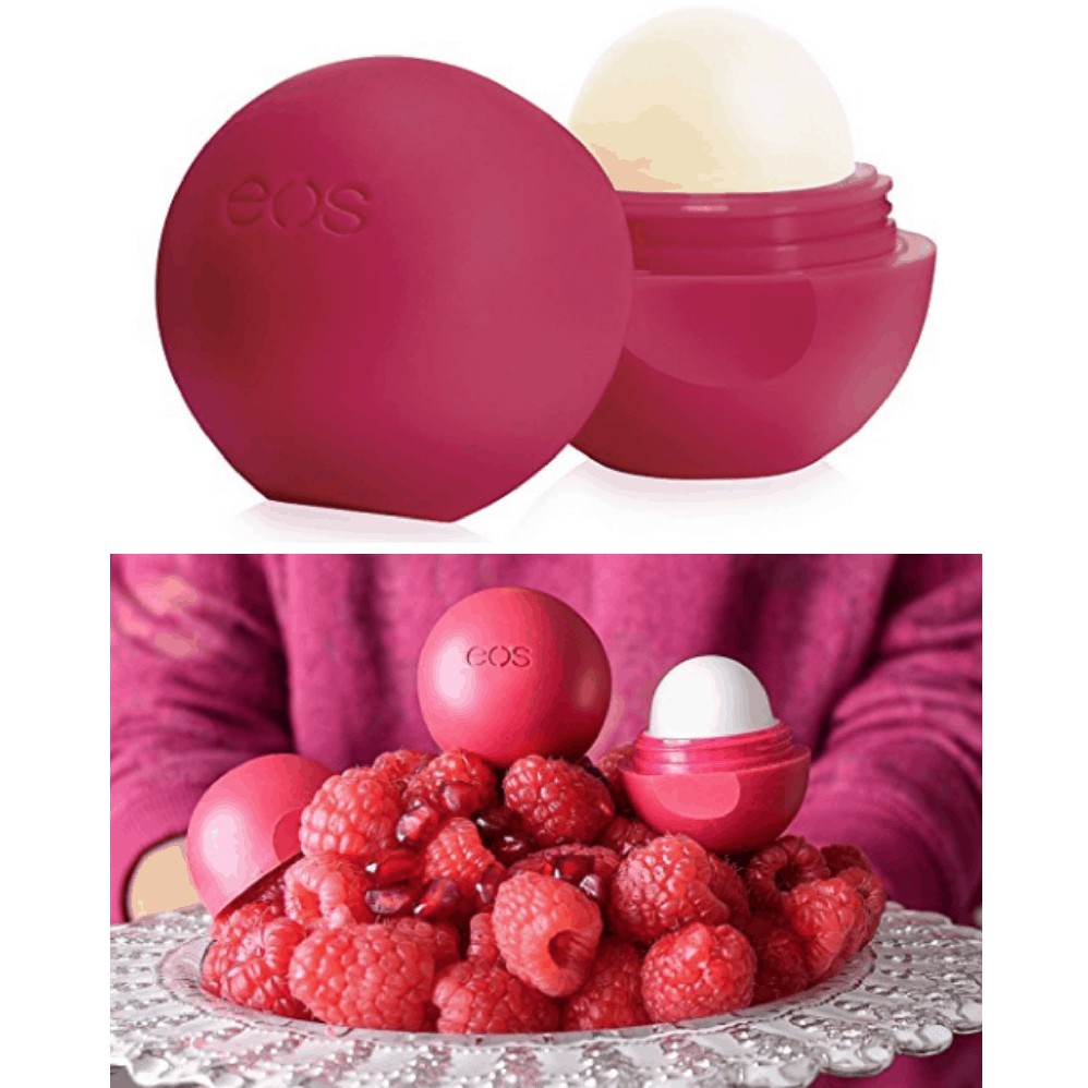 Protetor Labial EOS Lip Balm Pomegranate Raspberry Importado USA ...