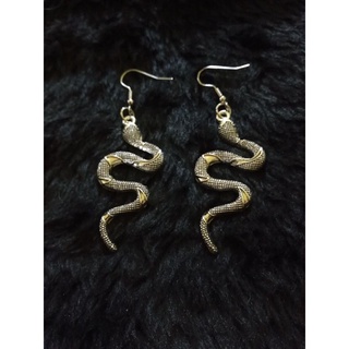 Brincos Serpente - snake aesthetic cobra baddie punk metal | Shopee Brasil
