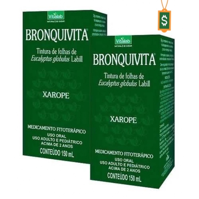 Bronquivita Xarope Expectorante Vitalab | Shopee Brasil