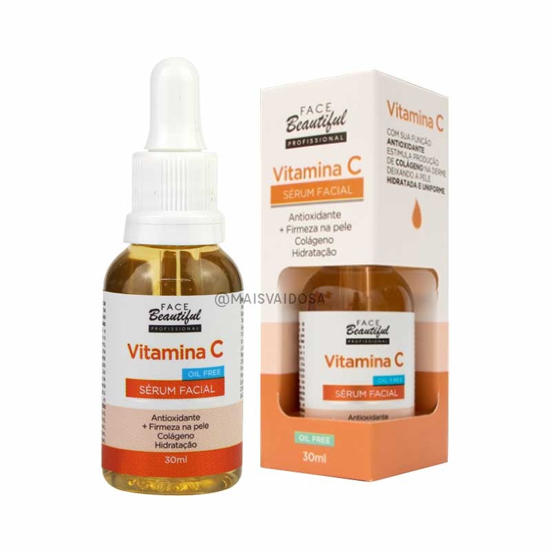 Serum Facial Vitamina C Face Beautiful | Shopee Brasil