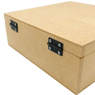 Caixa de mdf 20x20x7cm com ferragem 0031 | Shopee Brasil