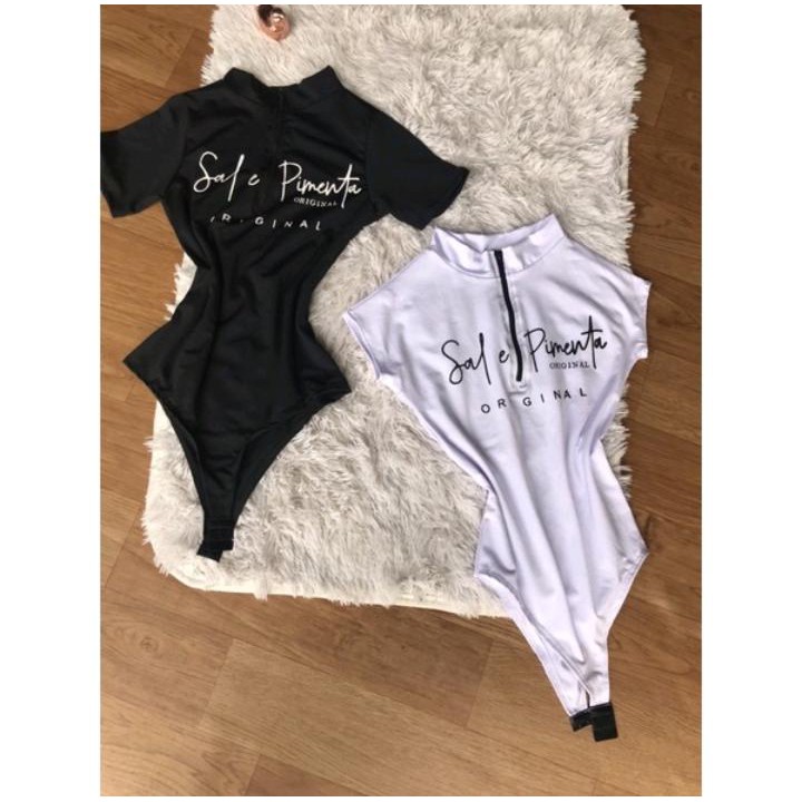Bory body Feminino Gola Alta Sal E Pimenta Moda Blogueira Feminina ...