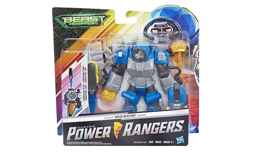Boneco Power Rangers Beast Morphes Smash Beastbot Hasbro E5899 | Shopee ...