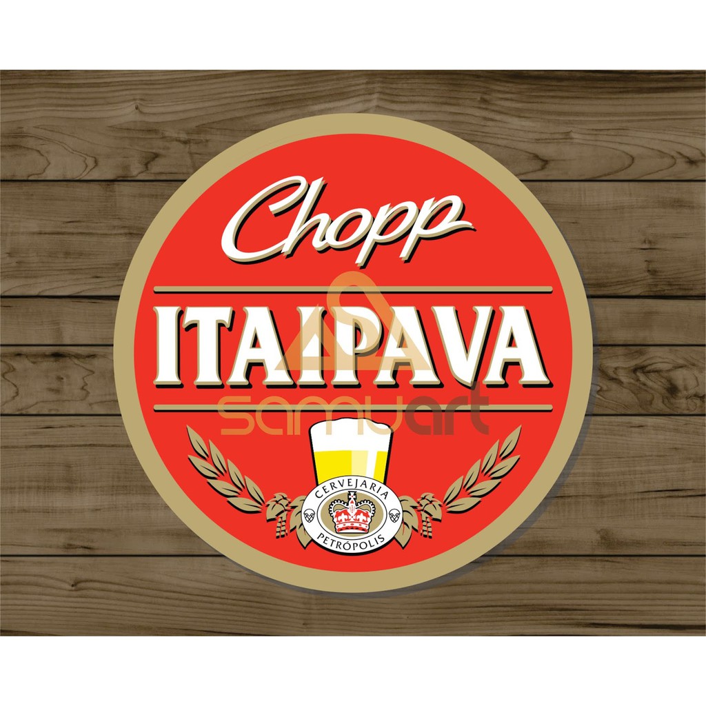 Placa Decorativa Itaipava Chopp Bebida | Shopee Brasil