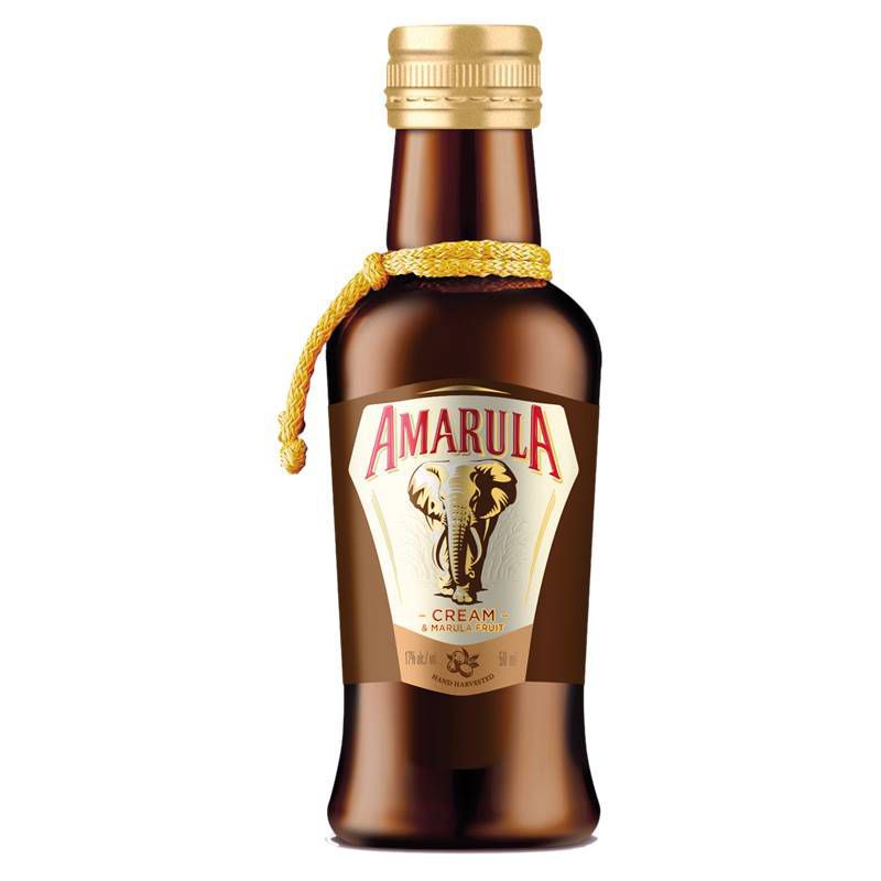 Miniatura Mini Licor Amarula 50ml - Escorrega o Preço