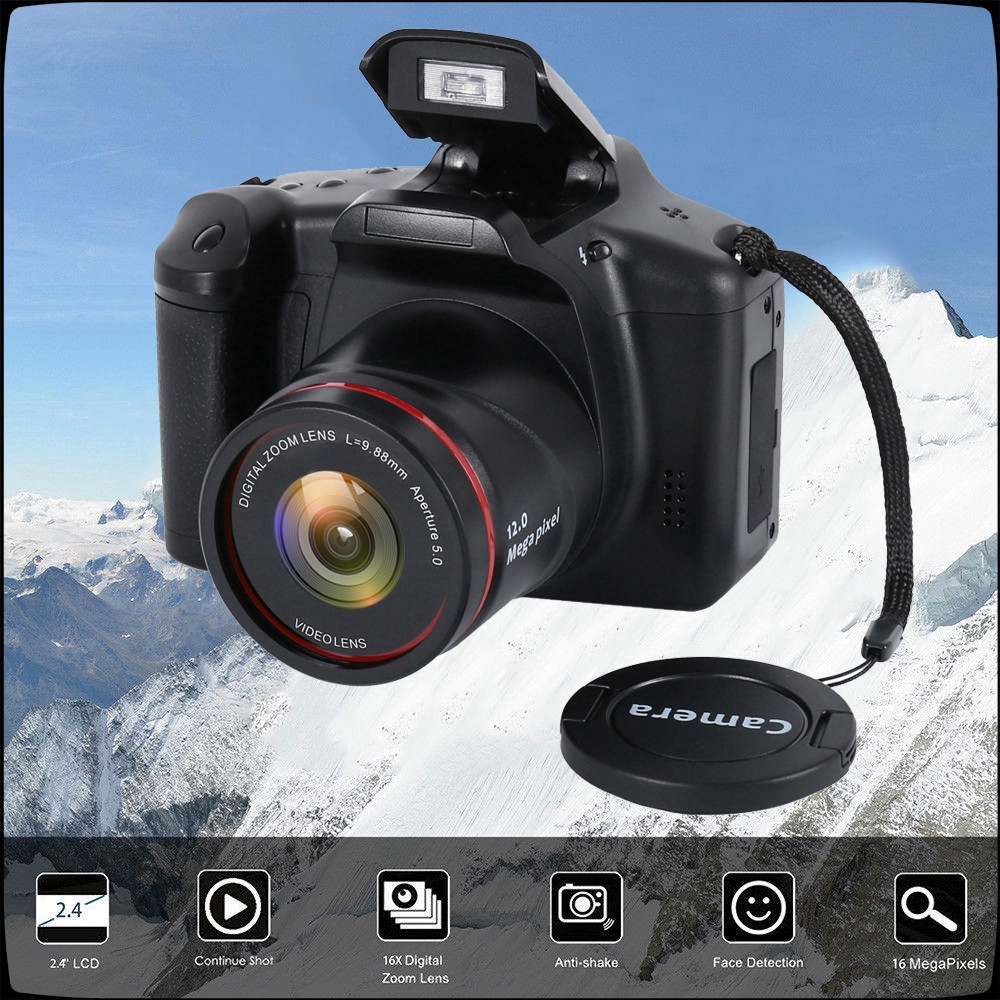 Câmera Digital Slr 1080p 16x 2.4 "hd Slr Digital De Alta Qualidade Fina ...