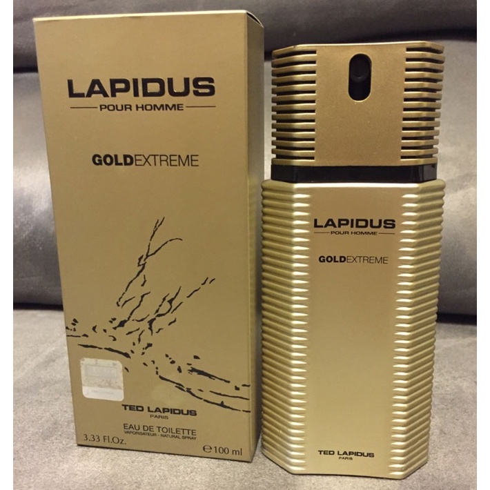 Perfume Masculino Importado Lapidus Pour Homme Gold Extreme (2ml, 5ml, 10ml e 15ml) | Shopee Brasil