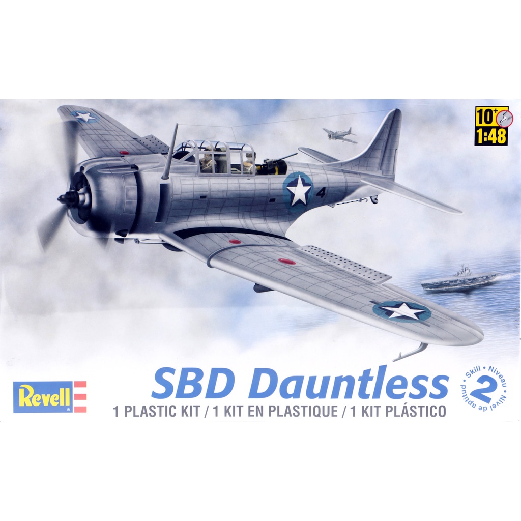 Aviao SBD Dauntless kit Revell 15249 1/48 Plastimodelismo | Shopee Brasil