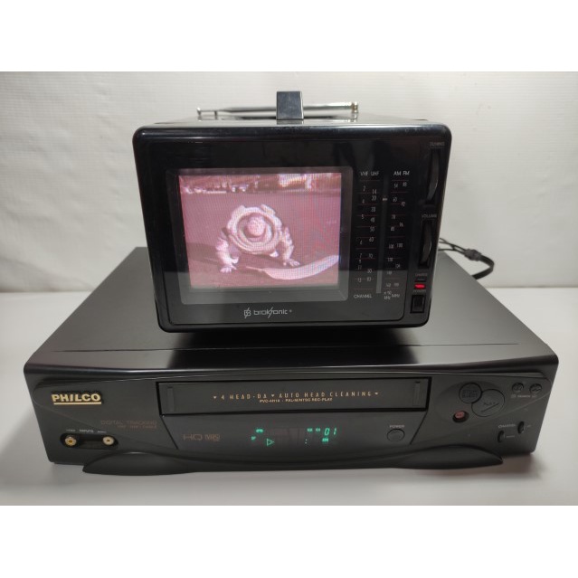 Antigo Video Cassete Philco Pvc-4h10 Filme Vhs - Leia - | Shopee Brasil