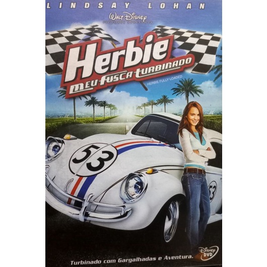 DVD HERBIE MEU FUSCA TURBINADO | Shopee Brasil