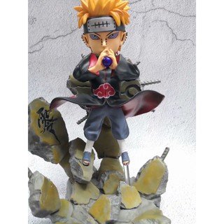 Anime Naruto Akatsuki Os Seis Caminhos da Dor Deva Path Rinnegan Pain ...