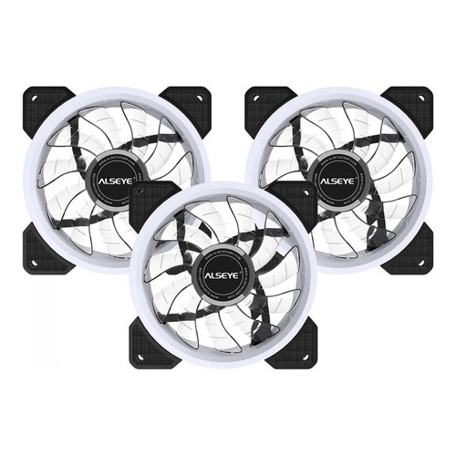 Kit 3 Cooler Fan D-ringer Com Fita Led Rgb | Shopee Brasil