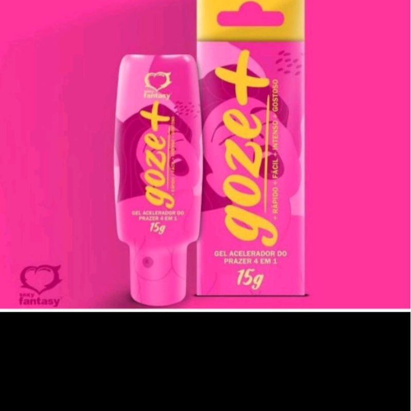 gel goze+ estimulante Feminino GOZE MAIS - 4 em 1 gel acelerador do prazer 15g - Sexy Fantasy ...