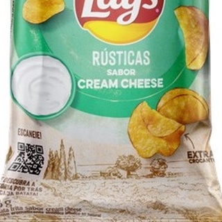 Batata Lays Cream Cheese Ou Sal Marinho - Batata Frita Rustica 68g ...