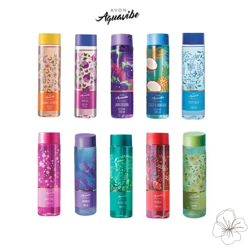 Aquavibe Avon - Body Splash Refrescante - 300ml | Shopee Brasil