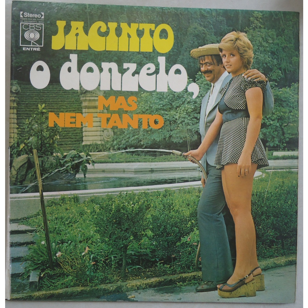 Lp Jacinto 1975 O Donzelo, Mas Nem Tanto, disco de Vinil Humorístico ...