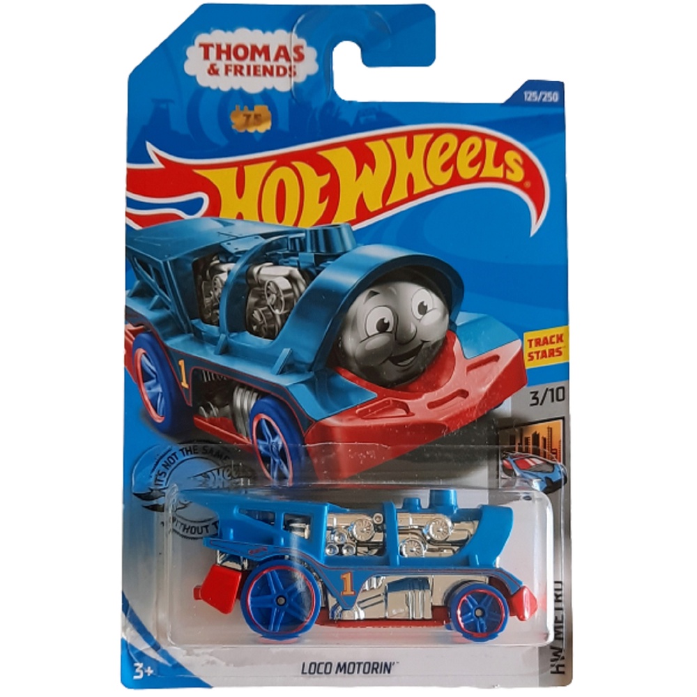 HOT WHEELS - HW METRO - THOMAS & FRIENDS - LOCO MOTORIN (ESCALA 1/64 ...