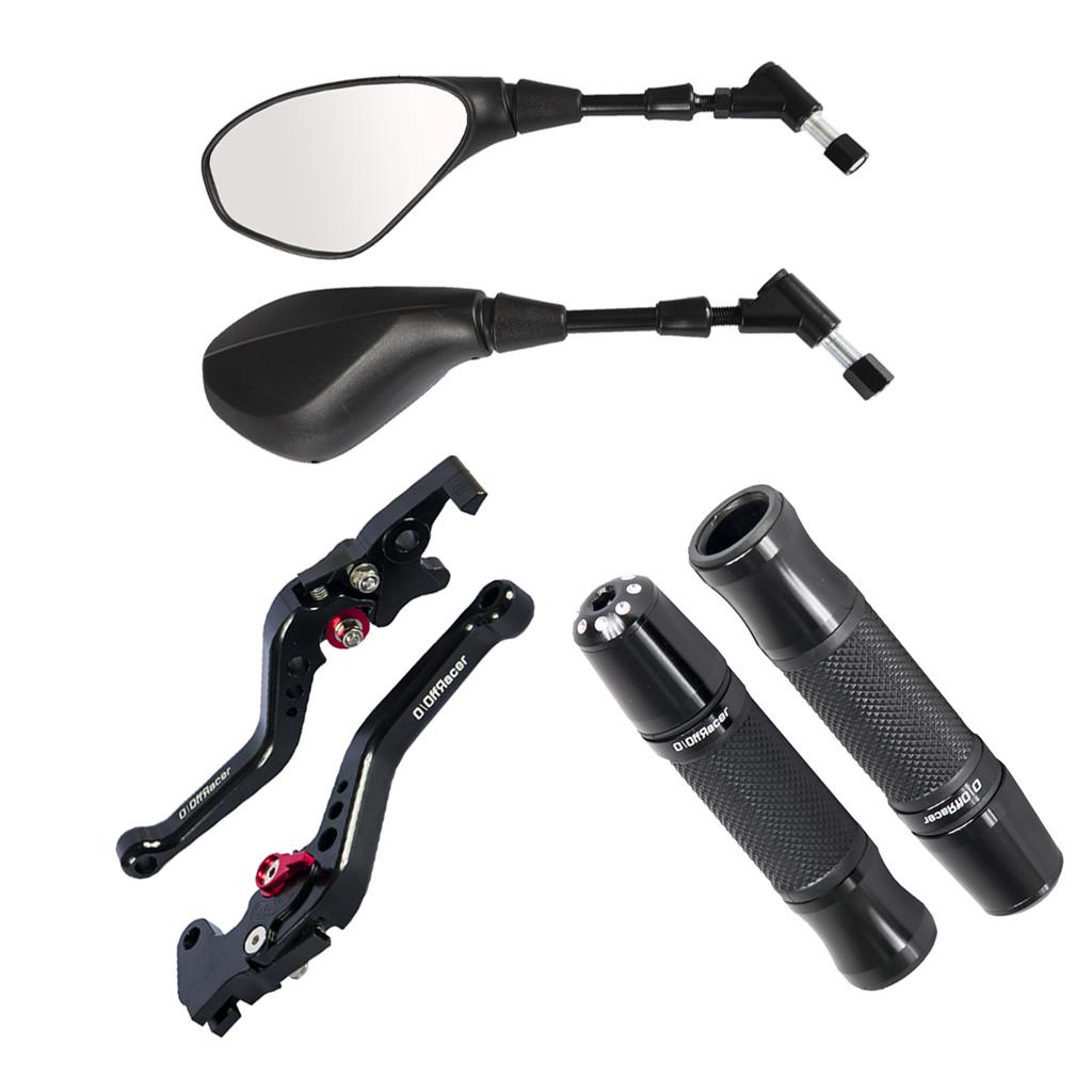 Kit Manopla Jupiter Manete Retrovisor Modelo F800 Cg Titan Fan Start ...