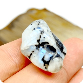 Pedra da Lua Arco - íris - Pedra Rolada Natural - Verdadeira Pedra da Lua | Shopee Brasil