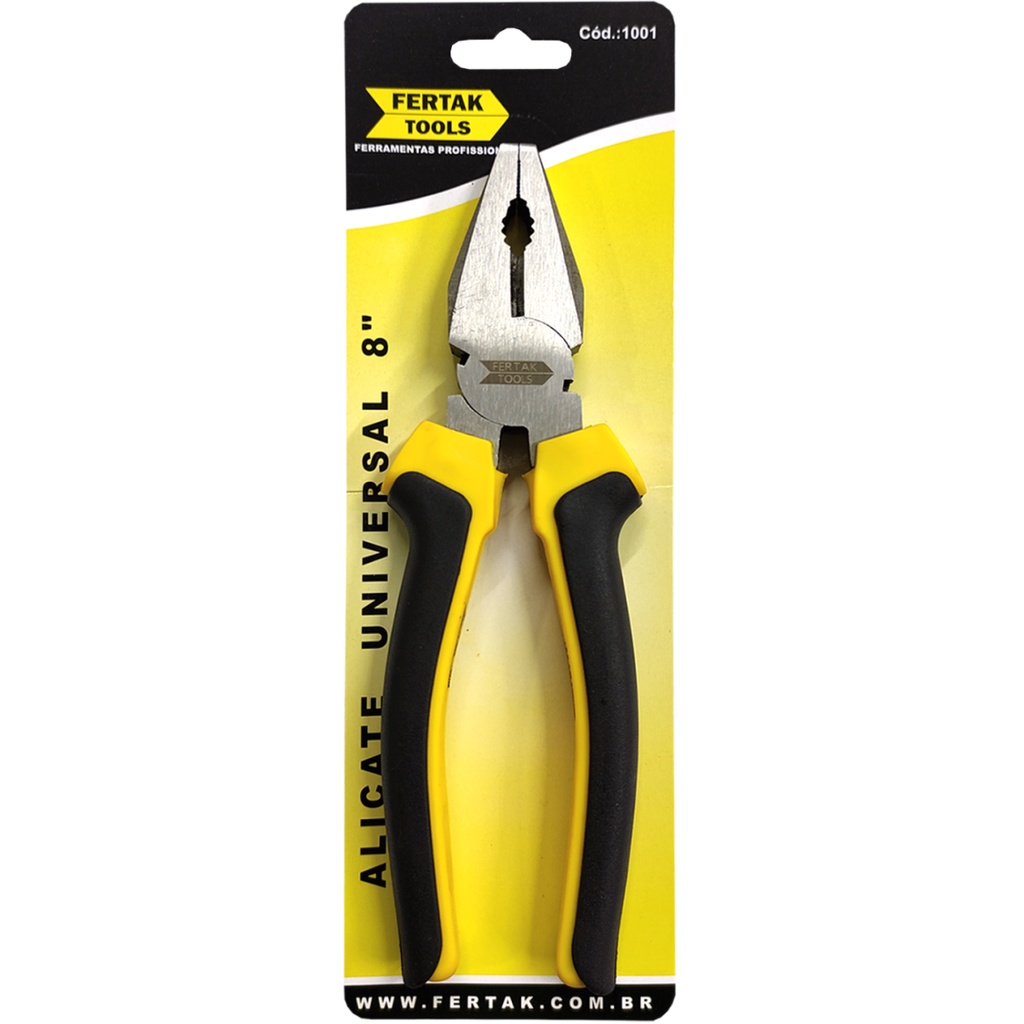 Alicate Universal 8 polegadas Polido | Shopee Brasil
