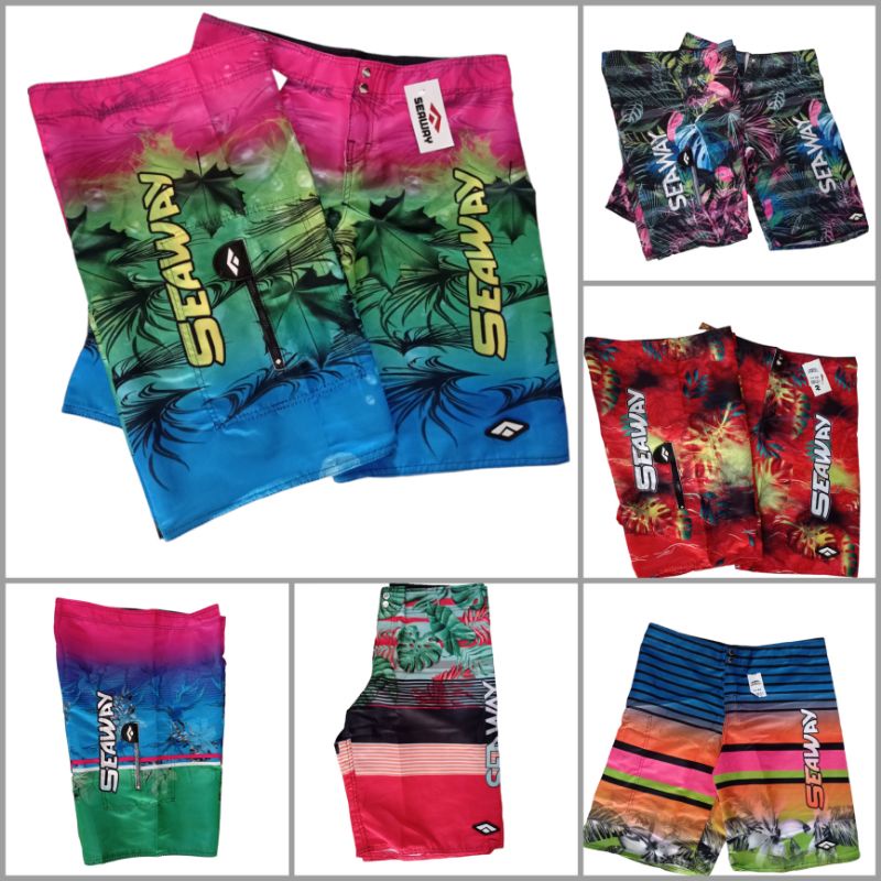Bermuda tactel ou elastano varejo e atacado Seaway short praia ...