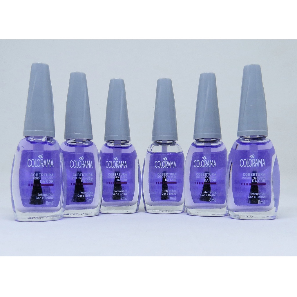 Extra brilho colorama (roxinho). Caixa com 6 unidades. | Shopee Brasil