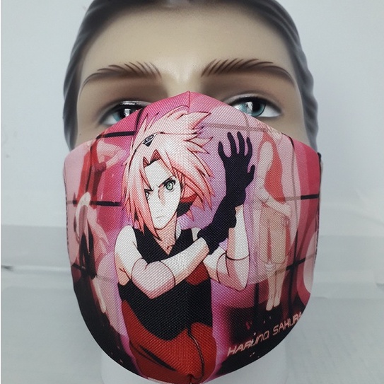 Mascara Personalizada Sakura e Hinata, Anime Naruto | Shopee Brasil