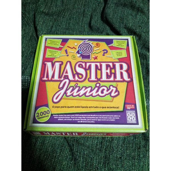 JOGO MASTER JUNIOR GROW | Shopee Brasil