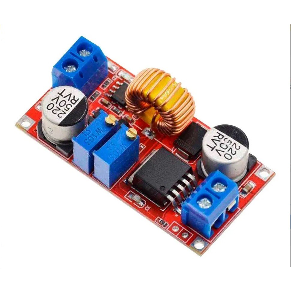 Regulador De Tensão E Corrente Step Down Fonte Dc Xl4015 5a Conversor
