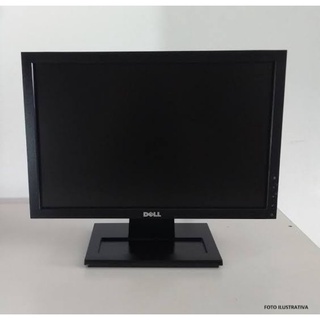 Monitor Dell 17 polegadas modelo E1709Wc com suporte | Shopee Brasil