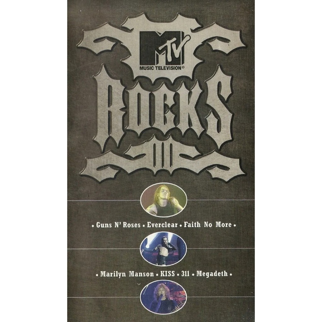 Vhs Original: Mtv Rocks (Guns N' Roses, Ozzy Osbourne, Kiss, Megadeth ...