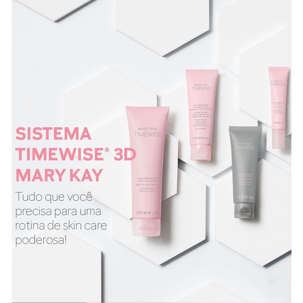 Kit Anti-sinais Sistema TimeWise 3D Mary Kay Anti-idade | Shopee Brasil