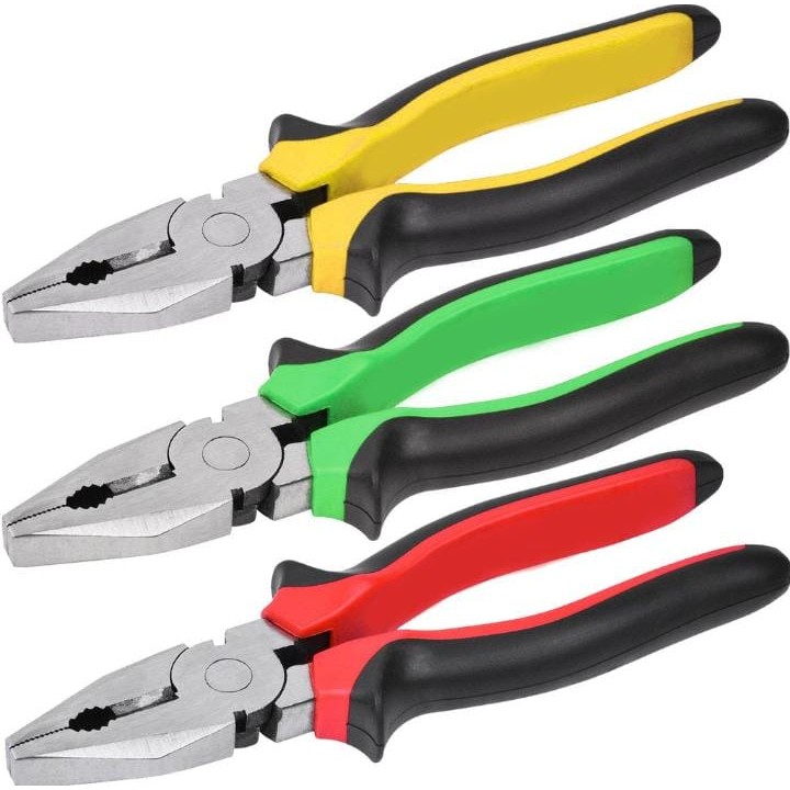 Alicate Profissional Universal 8 Polegadas Emborrachado | Shopee Brasil